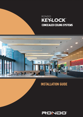 KEY-LOCK® Suspended Ceiling System | Rondo Australia